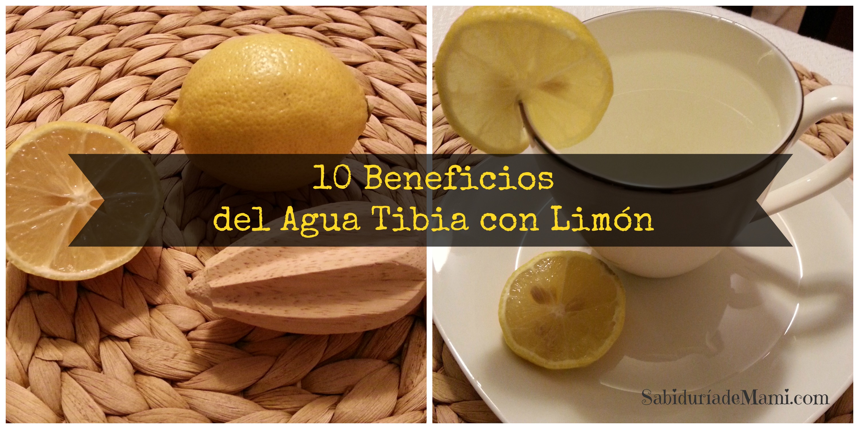 10 Beneficios del agua tibia con Limón