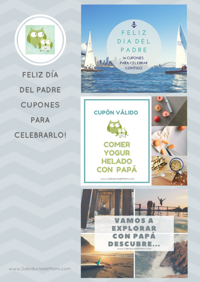 Regálale a Papá - Cupones para el Día del Padre - Sabiduría de Mami